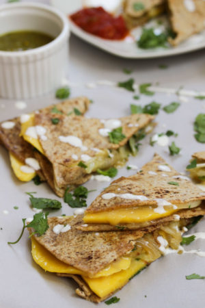 mango brie quesadilla | tasty seasons