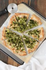 broccoli white pizza | tasty seasons